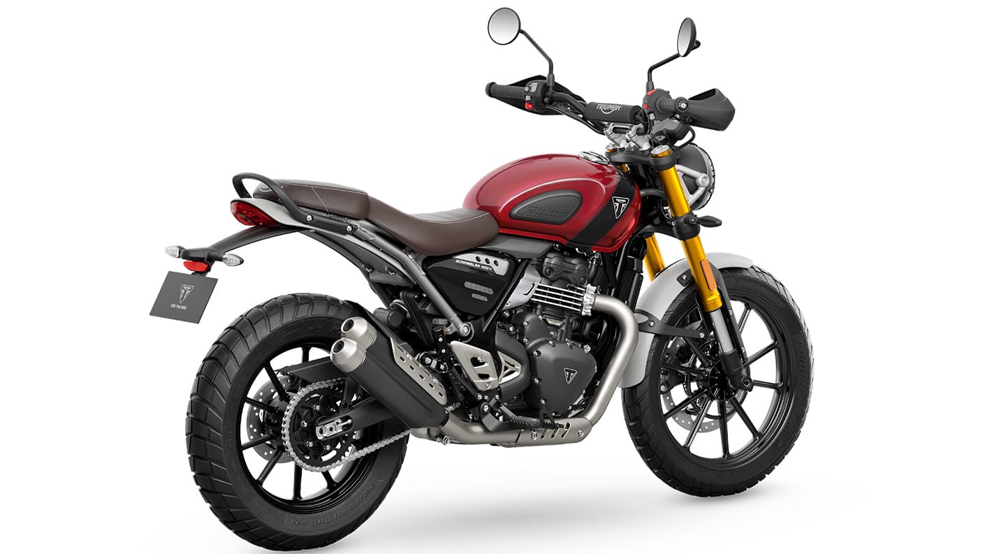 Triumph Scrambler 400 X For The Ride